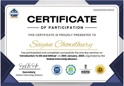 globalinternshipmission git github learning skilldevelopment