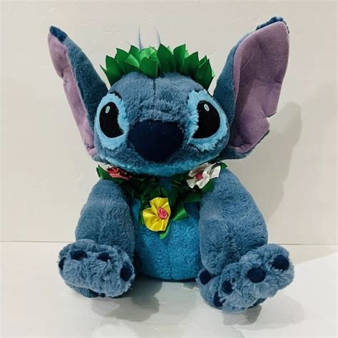 Toys Disney Store Lilo And Stitch Hawaiian Plush Stuffed Animal Doll