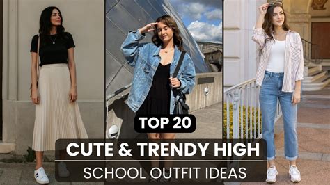 20 Cute And Trendy High School Outfit Ideas Today Bioo