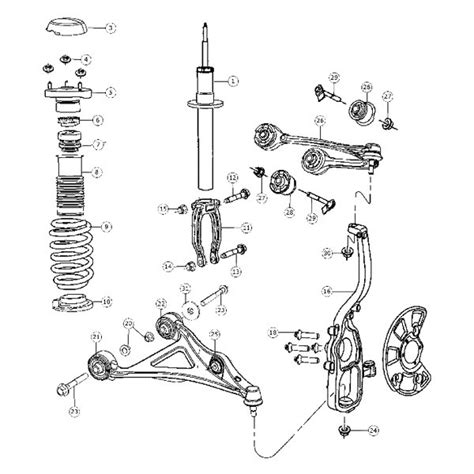 Mopar® 05181548af Shock Absorber
