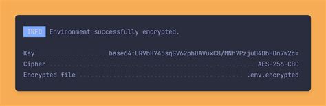 Mastering Environment Encryption In Laravel