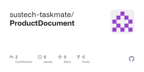 Github Sustech Taskmate Productdocument