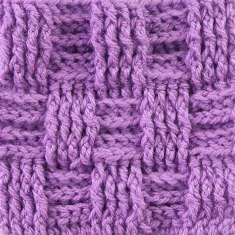 How To Crochet Basket Weave Stitch Easy For Beginners Treasurie