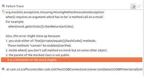 Java Basic Thenreturn Not Working In Mockito In Eclipse Stack Overflow