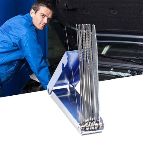 용접 절단 토치 노즐 바늘 키트 13 In 1 용접 팁 파일 클리너 금속 리머 가스 오리피스 청소용 납땜 용접 및 납땜 용품