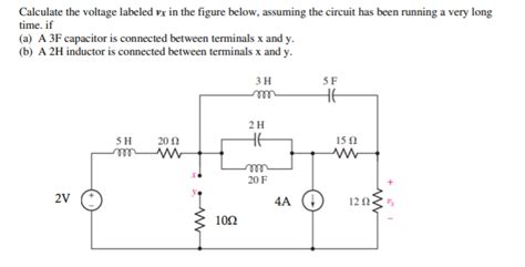 Solved Calculate The Voltage Labeled Vx In The Figure Below Chegg Com