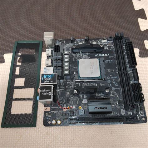 Asrock A320m Itx Ryzen5 1600セット メルカリ