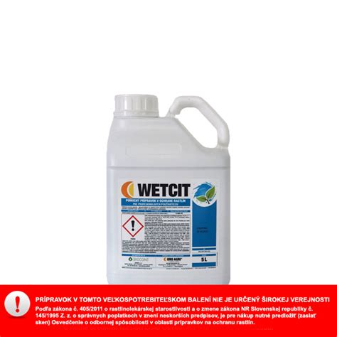 Bioagens Sk Wetcit 5 L Pomocný Prípravok Zmáčadlo