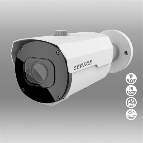 Serage Srbt8fw 8mp Tvi Bullet Camera With Fixed 2 8mm Lens