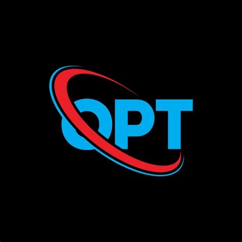 Premium Vector Opt Logo Opt Letter Opt Letter Logo Design Initials