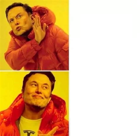 Elon Musk No Yes Blank Template Imgflip