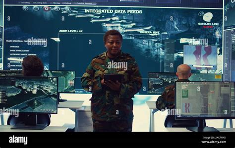 Woman Sergeant Major Working On Deployment Of Electronic Warfare Tools To Disrupt Enemy