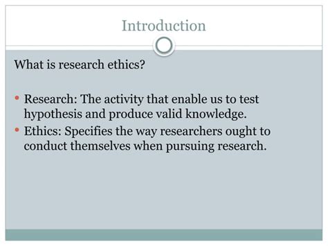 Research Methodology Ethics For Engineering Pptx