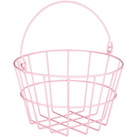Destination Holiday Mini Wire Easter Basket Pink Shop Seasonal Decor At H E B