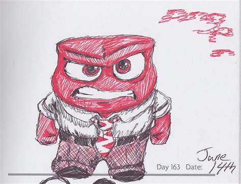 Inside Out Anger Sketch By MuffiaSmith On DeviantArt