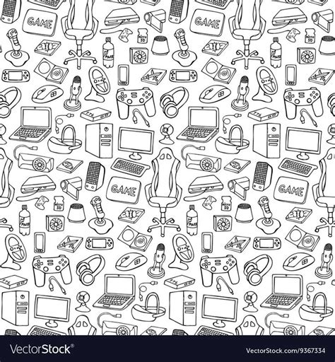 Programming And Developers Vector Seamless Pattern And Internet And Coding Premium Vector