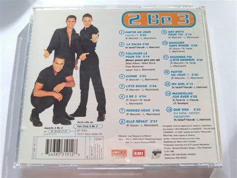 Cd 2 Be 3 Partir Un Jour Doccasion à Pully Pour Chf 5 Avec Livraison Acheter Sur Ricardo