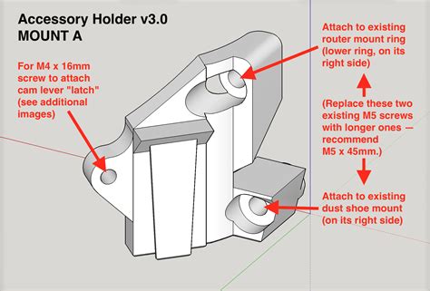 LowRider V3 CNC Tool Less Quick Change Accessory Holder Supports Laser Drag Knife Pen Etc