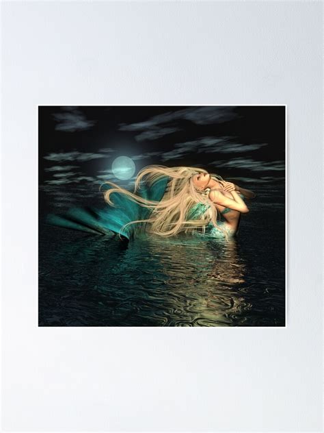 Siren Poster By Rosemoxon Redbubble