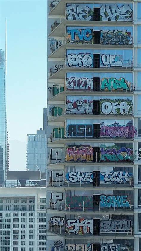 Los Angeles Graffiti Towers Model Making Process