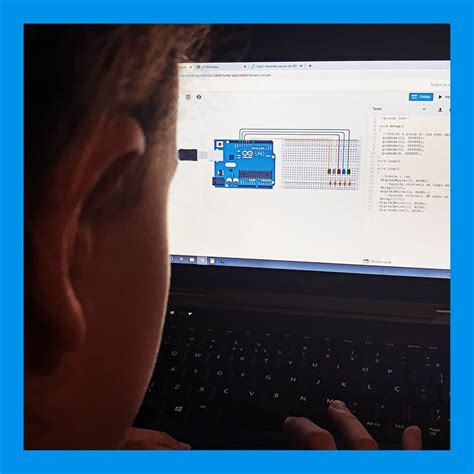 Irmãs Makers Brincando De Pisca Pisca Led No Autodesk Tinkercad 😃😃😃😃😃😃😃 Arduino