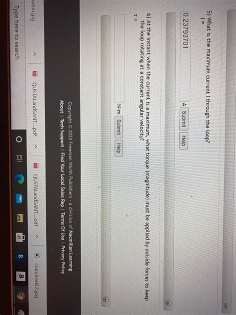 Solved B D B A Rectangular Loop Rotates With A Constant