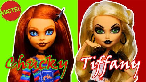 Scary👹 👺 Monster High Collector Chucky And Tiffany 2 Pack 2023 Dolls