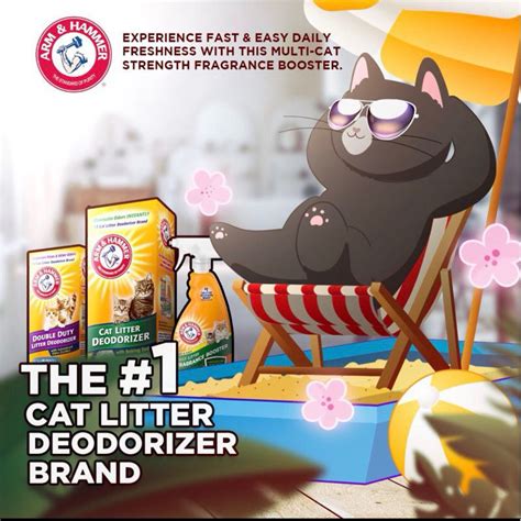 Arm And Hammer™️ Double Duty Cat Litter Deodorizer 30oz 850g Shopee
