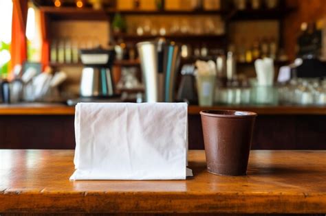Premium Photo A Blank Luggage Receipt On A Counter Copy Space