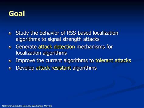 ppt the robustness of localization algorithms to signal strength