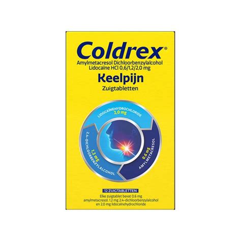 Coldrex Keelpijn Zuigtabletten 12st