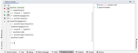 Solved How To Type In Escape Characters In Python 3 Input Function