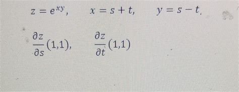 Solved Use Chain Rule To Find Indicated Partial Derivatives Chegg Com