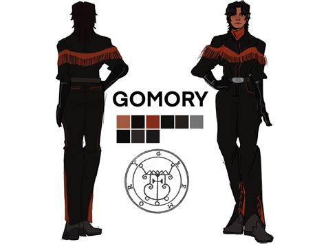 Graces Portfolio — My Original Character Gomory Who Was Created For