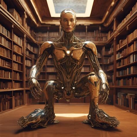 Premium Photo A Sentient Ai Creating Beautiful Works Of Literature That Challenge The Notions