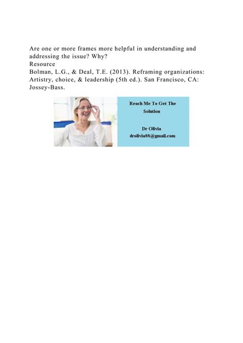 Are One Or More Frames More Helpful In Understanding And Addressindocx