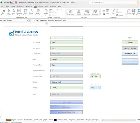 Microsoft Excel Tracker Templates For Business Excel Access