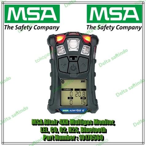 Jual Multigas Detector Msa Altair 4xr Multigas Monitor Bluetooth