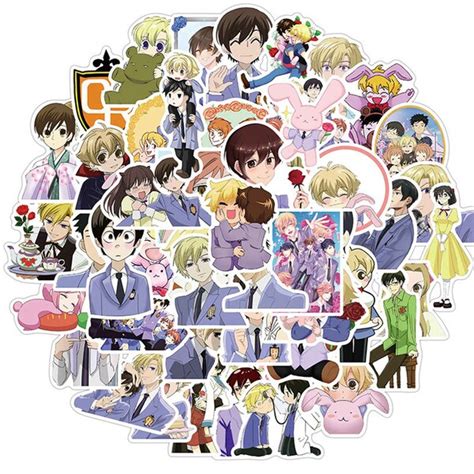 Ouran High School Host Club Stickers Etsy