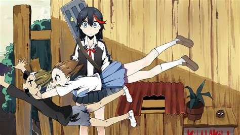 Ryuko And Mako — Kill La Kill Hd Wallpaper 1920x1080 Wallpaper Abyss