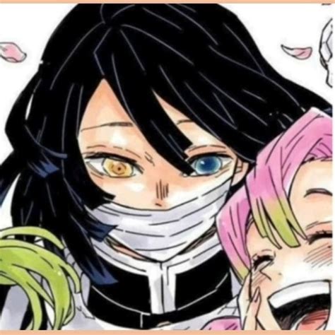 Kny Matching Icons Obanai X Mitsuri Anime Cute Icons Anime Couples Drawings