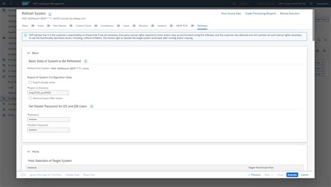 Sap Lama Provisioning Workflow System Refresh