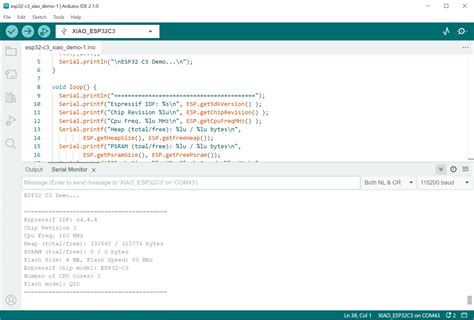 การเรมตนใชงานบอรด Seeed Studio XIAO ESP32 C3 IoT Engineering