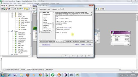 Lesson 14 Use Of Java Transformation Youtube