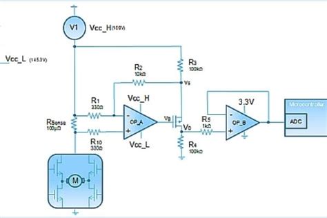 Using Low Voltage Precision Op Amps For A High Voltage Sensing