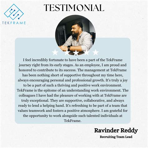 Ravinder Reddy Posted On Linkedin