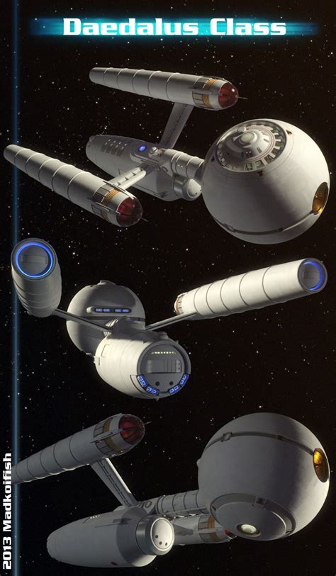 Daedalus Class Wip Star Trek Enterprise Model Daedalus Class