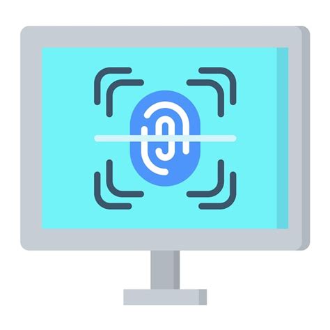 Premium Vector Biometrics Flat Illustration