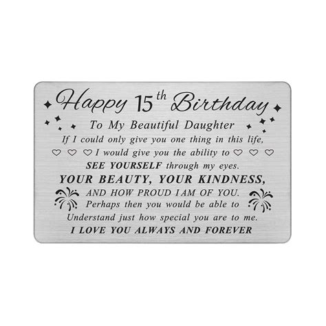 15th Birthday Quotes For Daughter Hayley Michaeline