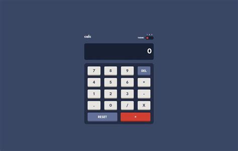 Frontend Mentor Responsive Calculator Using Html Css Js Coding